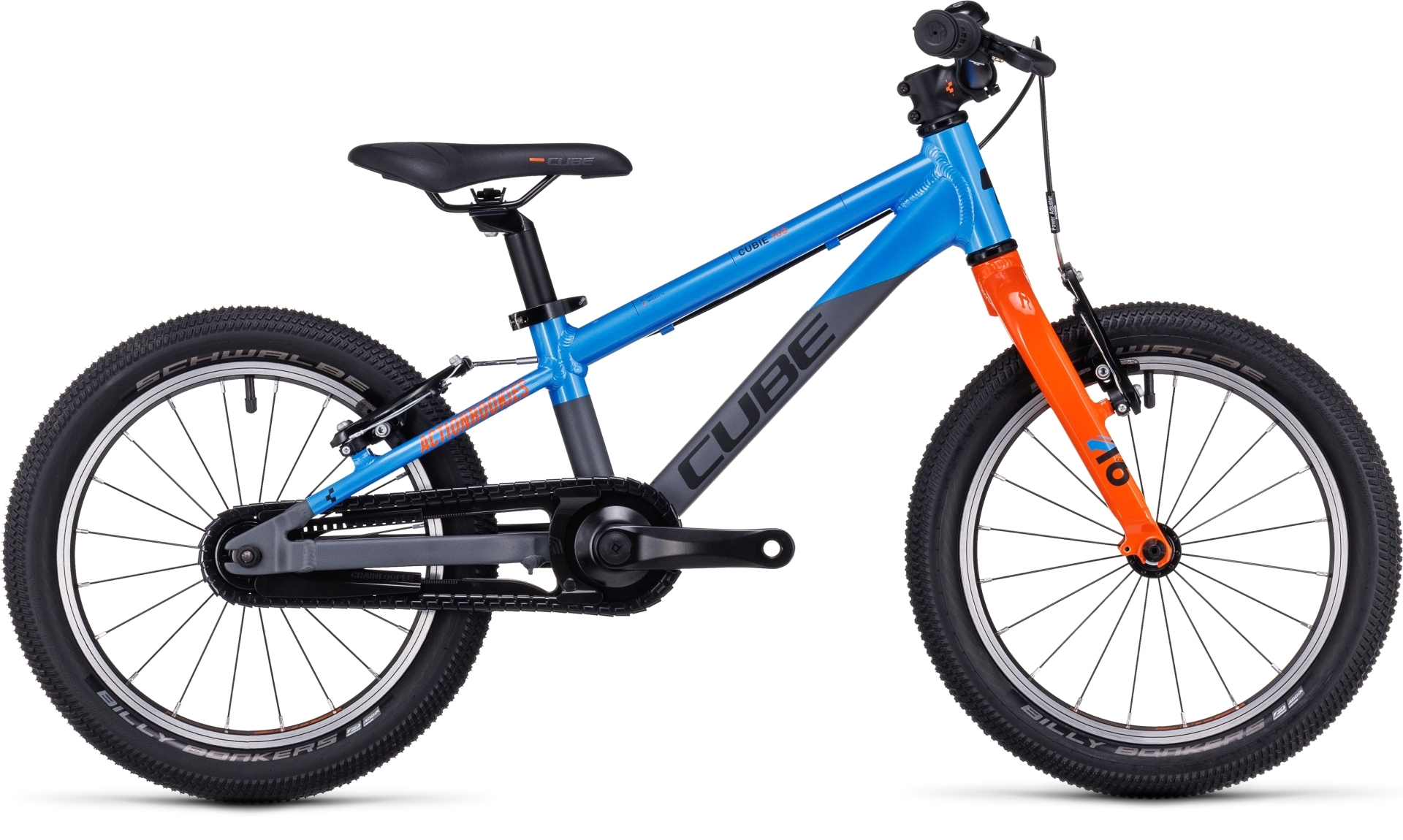 Buy the new Cube Cubie 160 2023 Action Team 16 Kids Bike with free shipping Freeborn Bikes